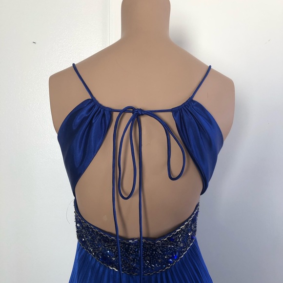Niki Lavis | Dresses | Niki By Niki Livas Blue Formal Dress | Poshmark